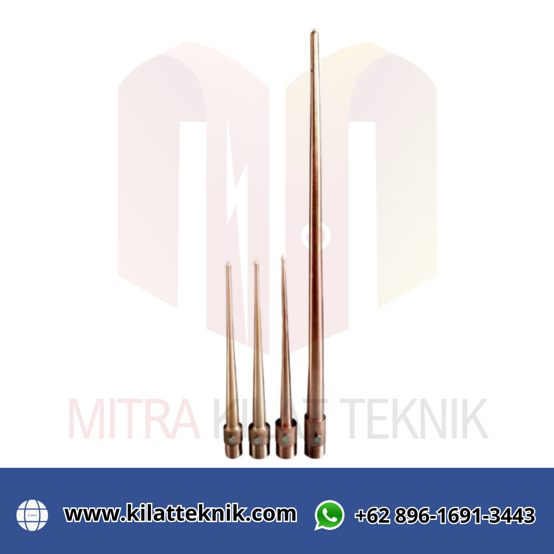 Penangkal Petir Splitzen / Tombak - kilatteknik.com
